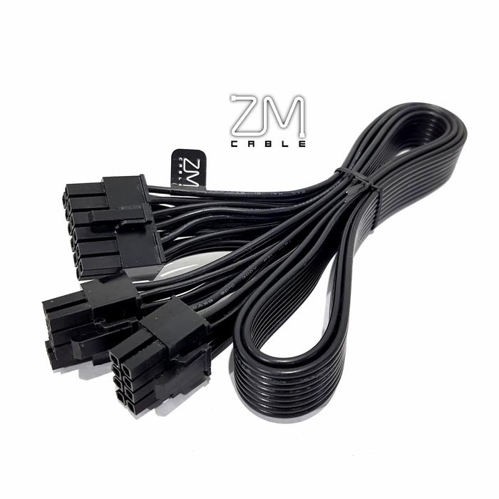 Jual Kabel Modular 12Pin PSU - Power Supply CPU EPS PCIe VGA GPU - Kota ...
