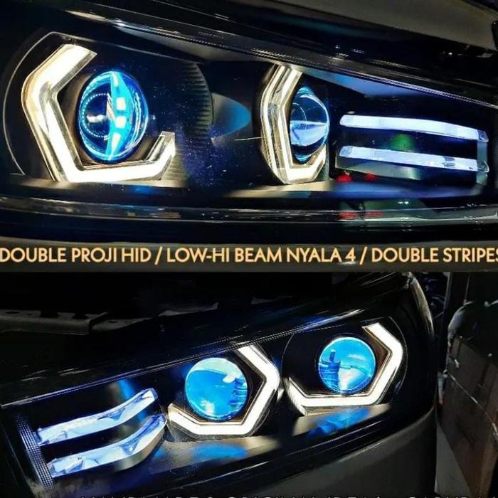 Jual PAKET PROJECTOR INNOVA REBORN HEXAGON ANGLE EYE - Kota Palembang ...