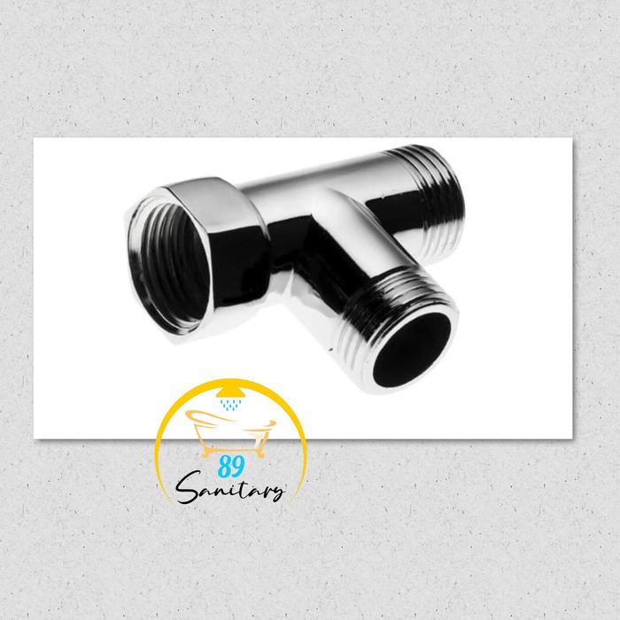 Jual Nepel Tee Closet T / Nepel Tee/Tee/Kran T brass Chrome - Jakarta ...