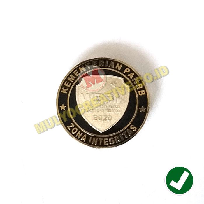 Jual Pin Logo Kementerian PANRB Zona Integritas - Bros Logo WBBM - WBBM ...
