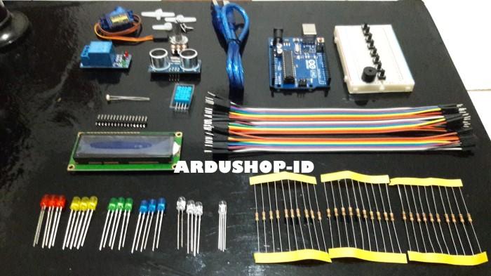 Jual Starter Kit ARDUlNO - UNO R3 DIP Compatible Paket Lengkap Untuk Pemula - Jakarta Barat ...