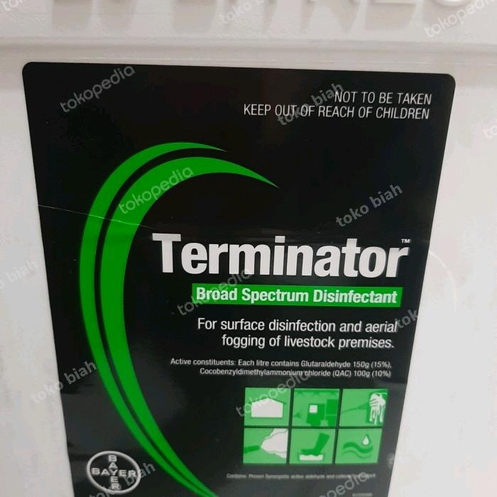 Jual Terminator 1 Liter Repacking dari 20 Liter Disinfektan - Kota ...