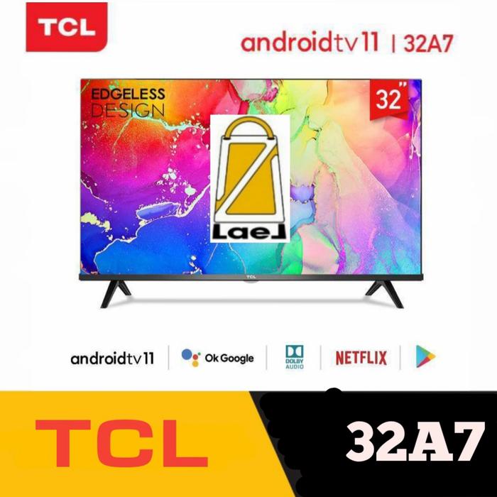 Jual TCL 32A7 ANDROID TV 32 INCH smart tv 32" TCL digital tv android 11 ...