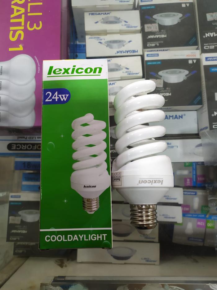 Jual Lampu Lexicon Spiral 24 Watt Lampu Hemat Energi - Kota Tangerang - Galeri Bohlam | Tokopedia