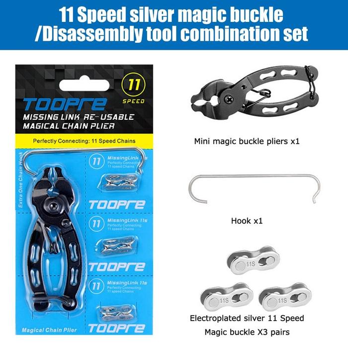 Jual Toopre Alat Pembuka Missing Link Remover + 3 set Sambungan Rantai ...