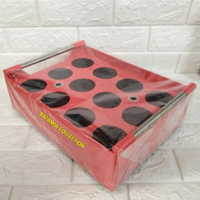 Jual Tempat Cup Air Mineral Keranjang Tempat Penyimpanan Aqua Gelas Isi ...