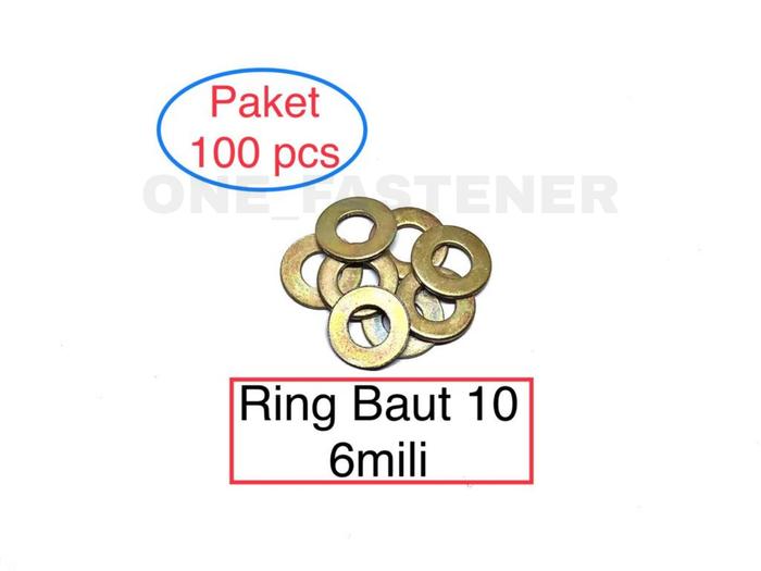 Jual ring plat m6 kuning 100 pc - Putih - Jakarta Utara - ONE_FASTENER ...