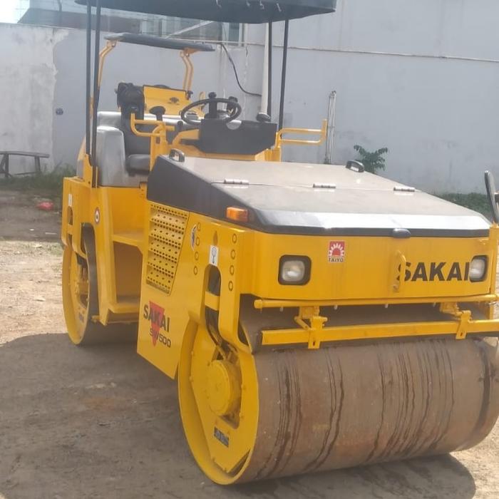 Jual TANDEM ROLLER SAKAI SW500 DOUBLE DRUM ROLLER EX JEPANG - Kab ...