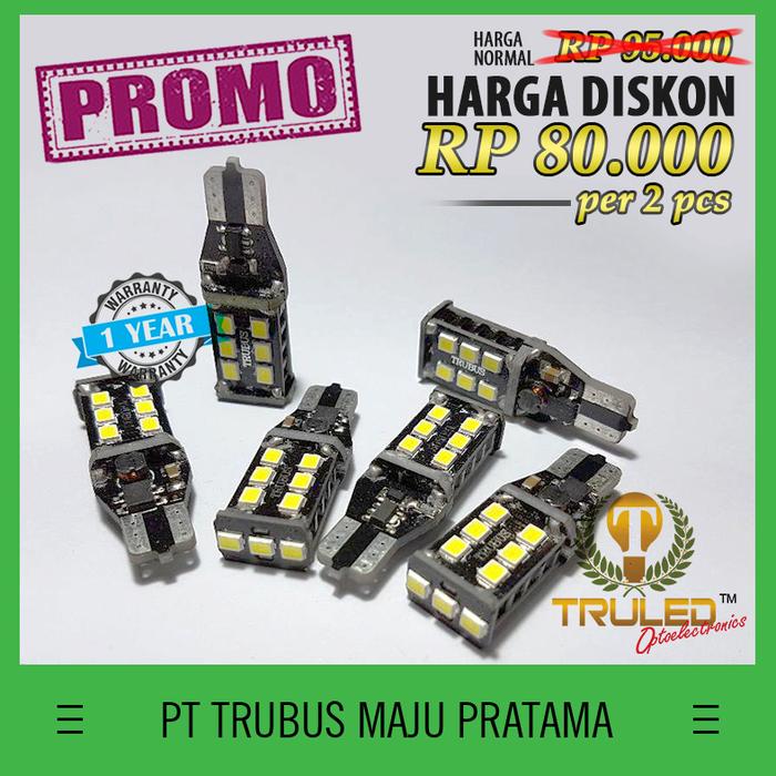 Jual LAMPU LED T10 15 SMD TRUBUS LAMPU LED SENJA REM SEIN GARANSI 1 ...