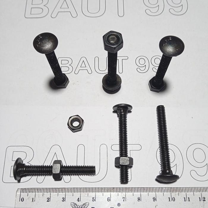 Jual Baut Cb 1/4 x 2 / Baut Payung / Baut Pagar / Baut Bak Truk ...