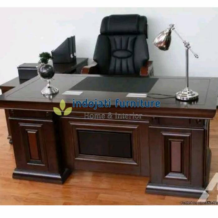 Jual Meja bos - Meja kerja - Meja direktur kayu jati - Kab. Jepara ...