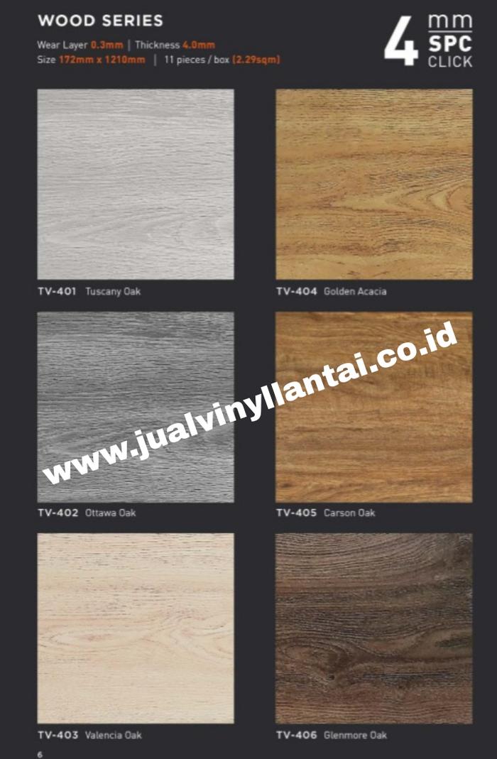 Jual SPC Taco tebal 4mm - Jakarta Timur - Luxury Vinyl Flooring | Tokopedia