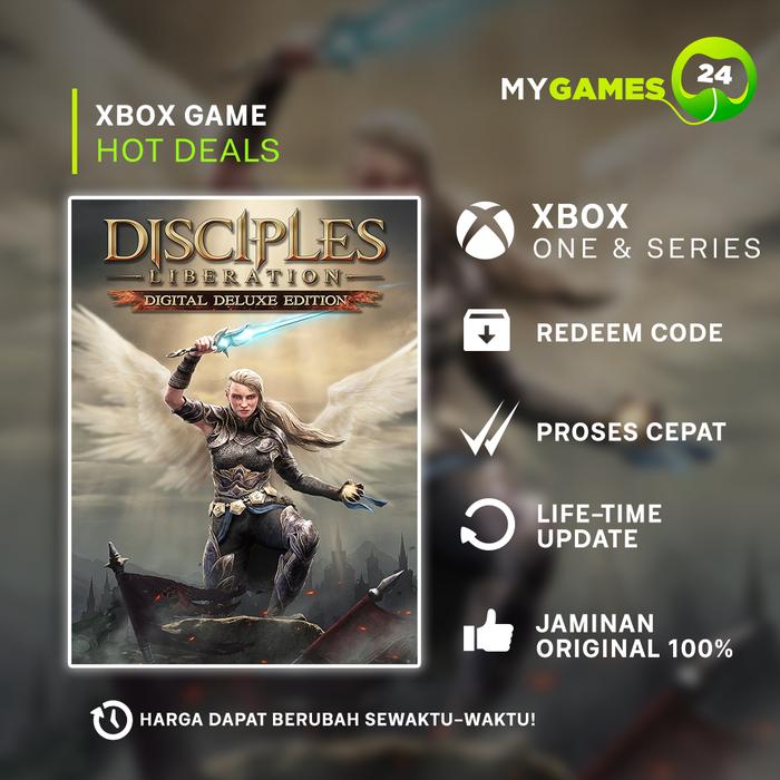 Jual Disciples: Liberation Deluxe Xbox one series X|S redeem code game ...