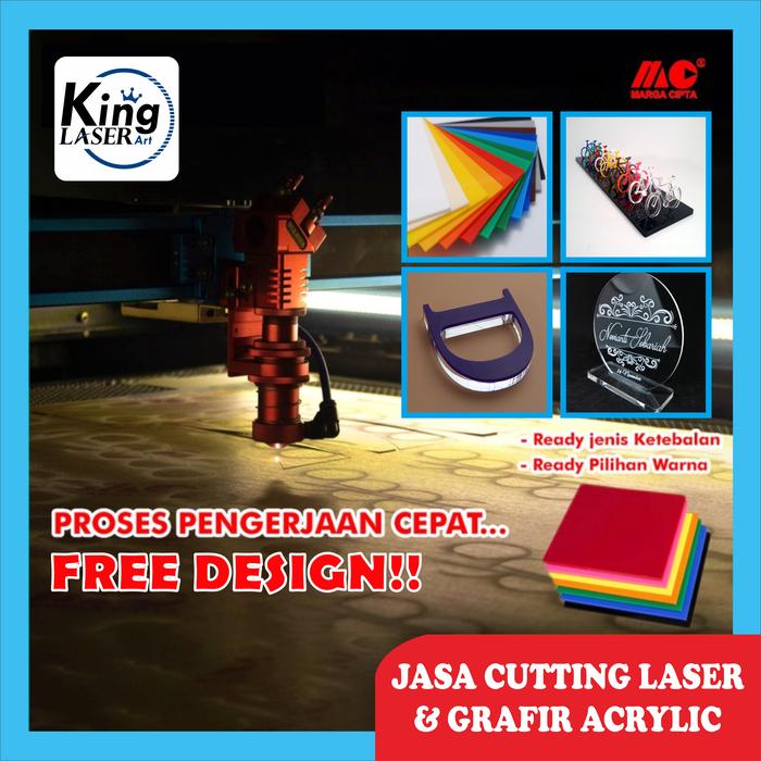Jual JASA LASER CUTTING ACRYLIC & GRAFIR ACRYLIC - Kota Bandar Lampung - King Laser Art | Tokopedia