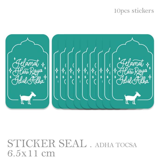 Jual Sticker Seal Hari Raya Idul Adha Stiker Hampers Label Lebaran ...