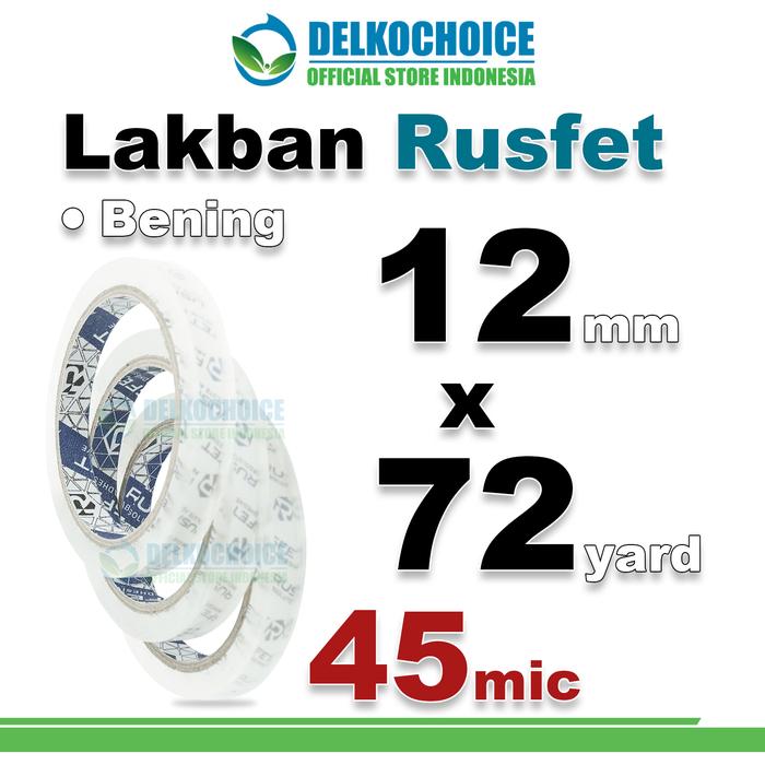Jual Lakban Isolasi CORTAPE RUSFET Solatip OPP Tape VARIAN TERMURAH ...