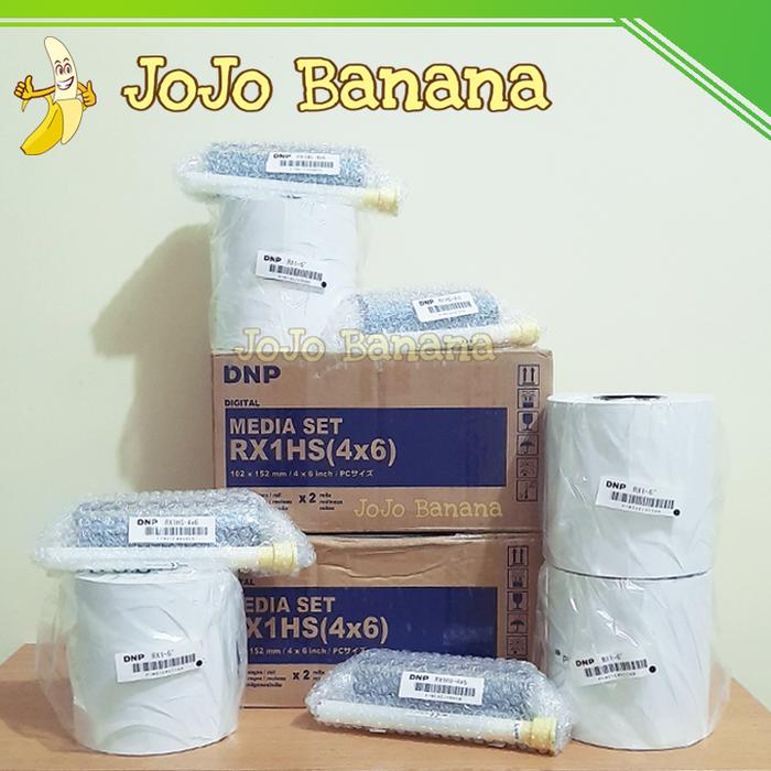 Jual DNP Media DS-RX1HS (4X6) - Per Roll - Roll paper Set Photobooth - Kota Malang - Jojo Banana ...