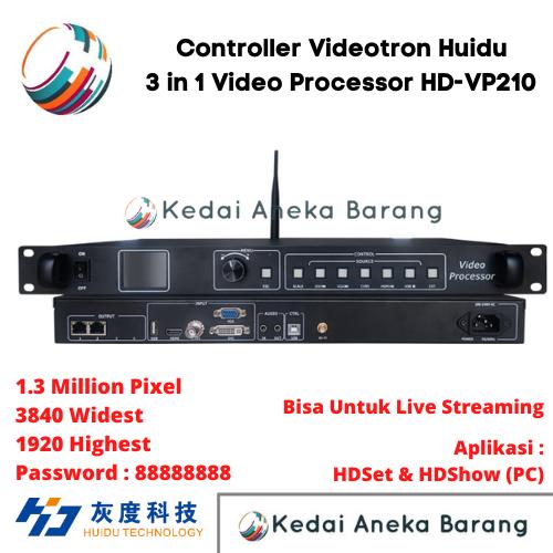 Jual LED Video Processor Controller Videotron Huidu HD-VP210 Sending ...