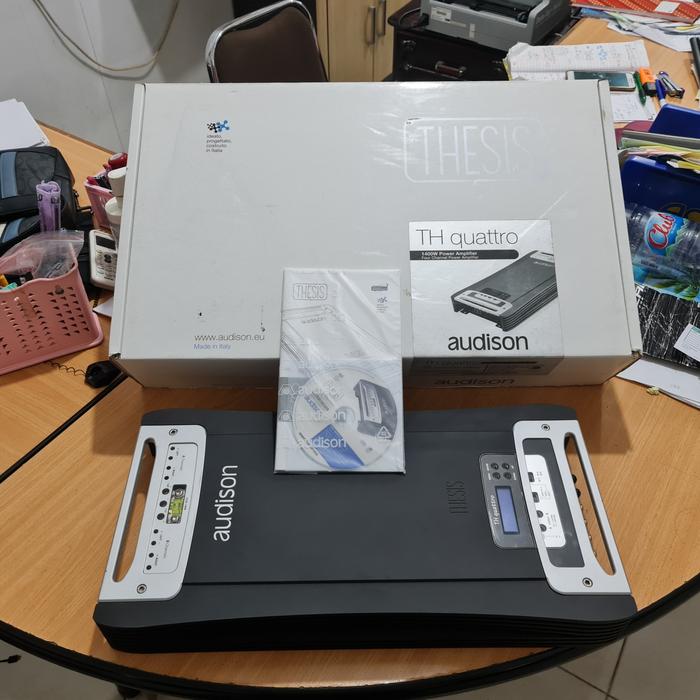 Jual AUDISON THESIS QUATTRO TH 4 CH POWER AMPLIFIER CLASS A HIRES ...