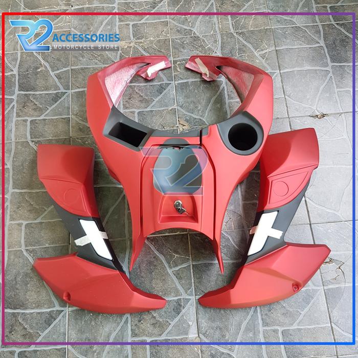 Jual COVER TANGKI + SIDESKIRT PCX 160 - Merah Dop - Kab. Bogor - R2 ...