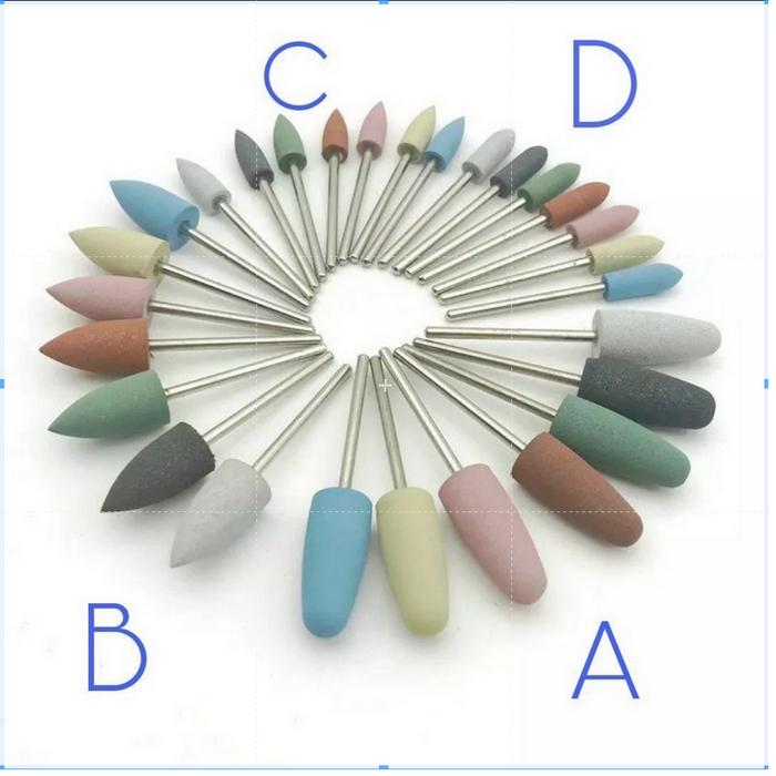 Jual Dental bur poles akrilik rubber / polishing acrylic - Putih, D ...