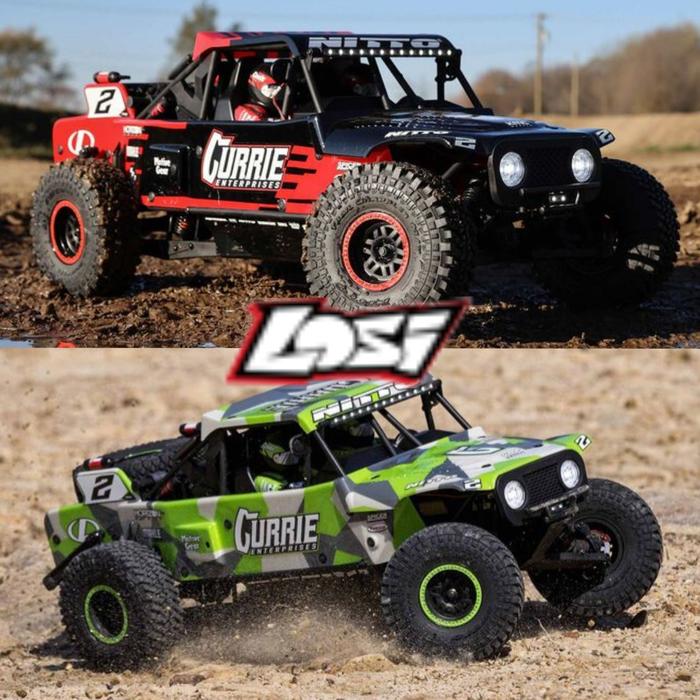 Jual Losi Hammer Rey U4 1/10 RTR 4WD Brushless Rock Racer Truck - Kab ...