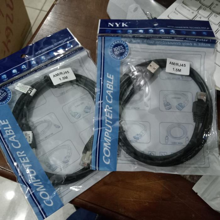 Jual Kabel NYK USB 2.0 To RJ 45 1,5m Console/kabel usb 2.0 to rj45 1,5m - Kota Semarang - laris ...