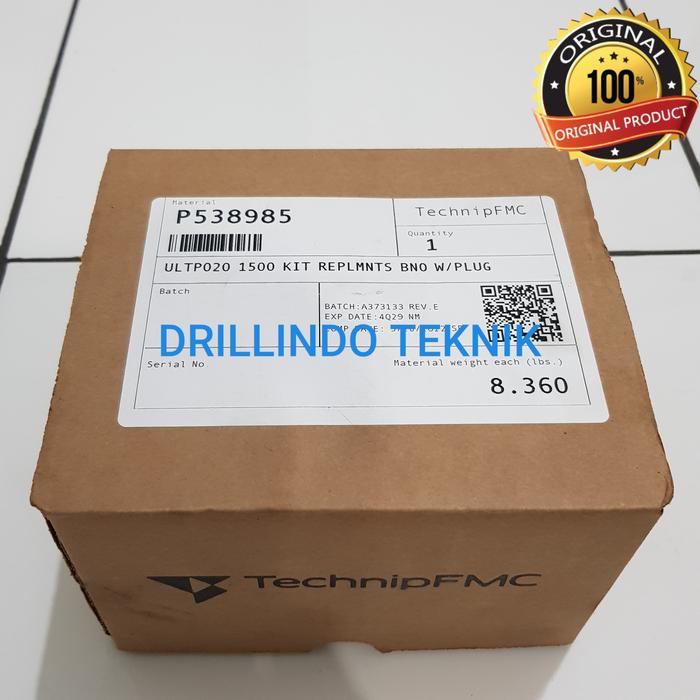 Jual FMC Repair Kit Plug Valve 2x2 ULT 150 P538985 TechnipFMC - Jakarta ...