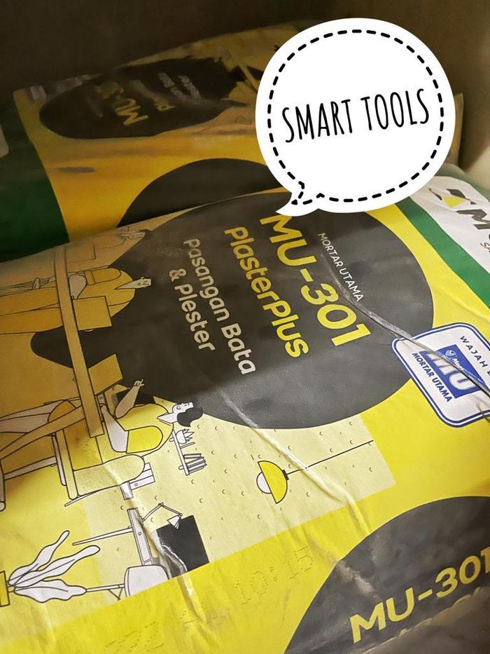 Jual MU 301 Mortar Utama PlasterPlus-Pasangan Bata dan Plester 40Kg ...