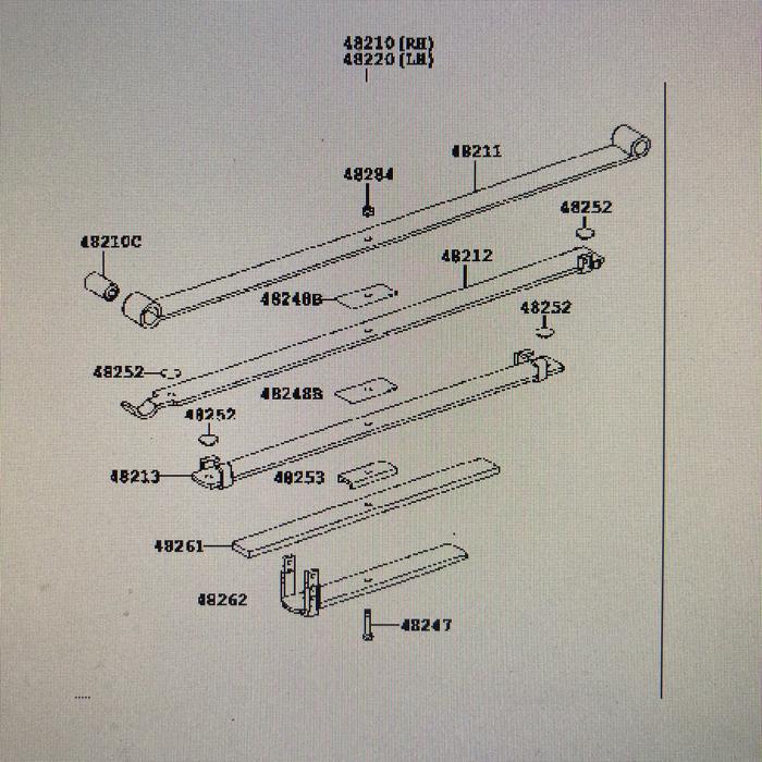 Jual Spring Assy, RR Toyota Hilux Revo 0KC80 - Jakarta Barat - Total ...