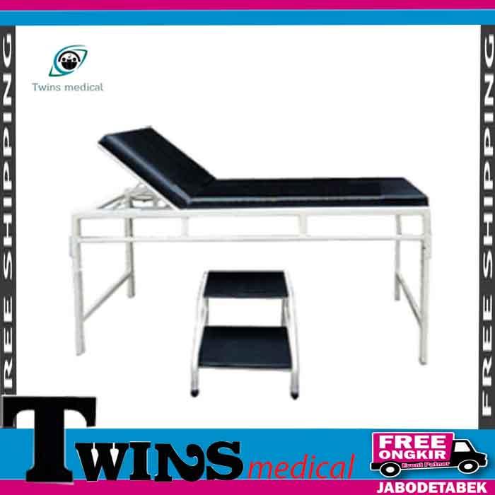 Jual Meja Periksa Pasien | Examination Table Medis Besi Powder Coating ...