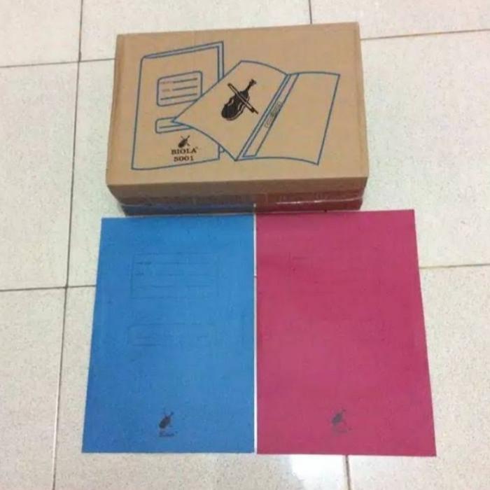 Jual Map Kertas/map Bufallo/map 5002/map Biola - Biru Tua Di Seller ...