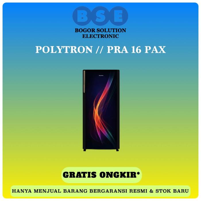 Promo Kulkas 1 Pintu Polytron PRA16PAX 160 liter PRA 16 PAX Polytron ...