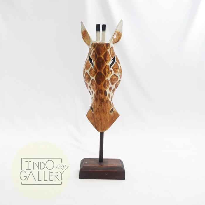 Jual STAND MUKA JERAPAH CORAK NUSANTARA - PATUNG DEKORASI - JC B - Kota ...