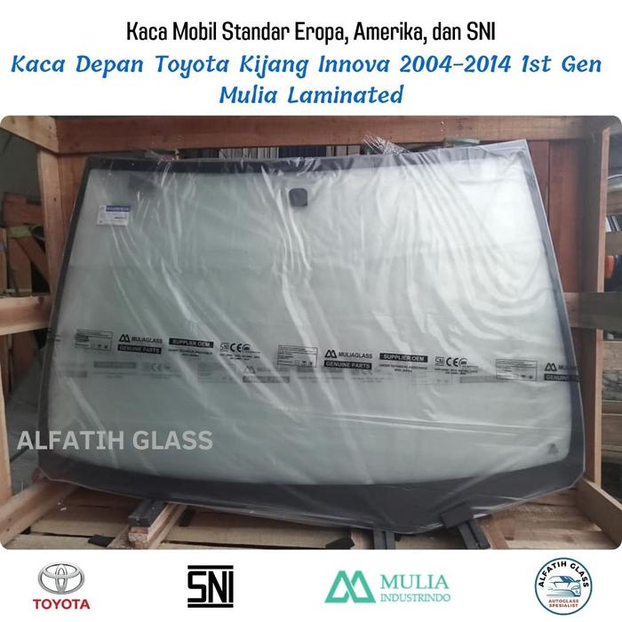 Jual Kaca Depan Toyota Kijang Innova 2004-2014 1st Gen - Mulia ...