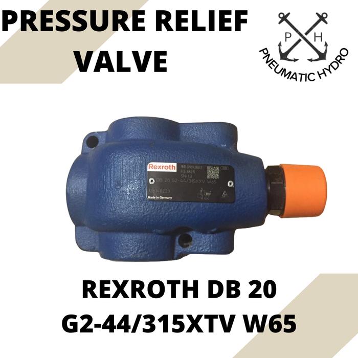 Jual PRESSURE RELIEF VALVE REXROTH DB 20 G2-44/315XTV W65 - Jakarta Barat - Pneumatic Hydro ...