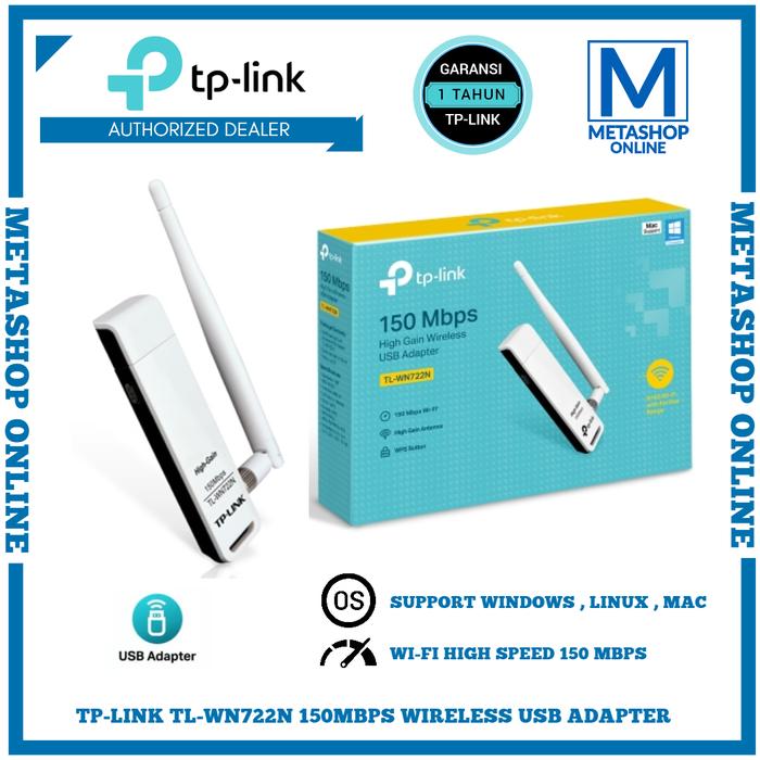 Jual Tp-link Tl-wn722n 150mbps High Gain Wireless Usb Adapter Wifi Tp ...
