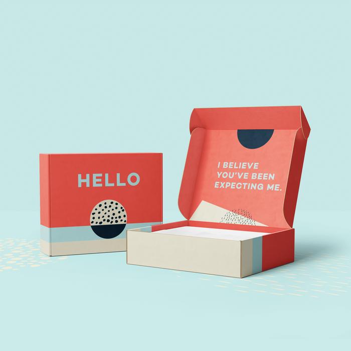 Jual custom box exclusive/kotak packaging/full print design sablon ...