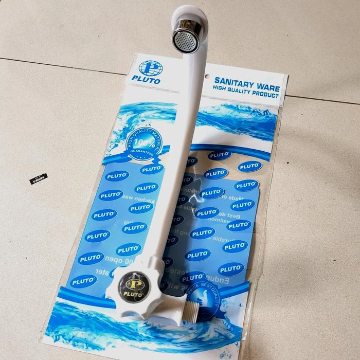 Jual kran angsa cuci piring pvc plastik pluto putih - Jakarta Utara - fredo_shop | Tokopedia