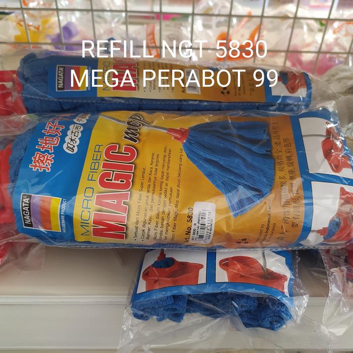 Jual REFILL KAIN LAP BIRU PEL NAGATA MICROFIBER 5830 ALAT PELAN ...