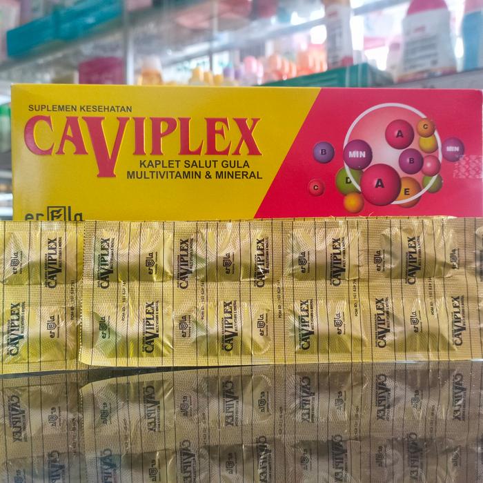 Jual CAVIPLEX MULTI VITAMIN KAPLET - Kab. Tegal - PUTRI PHARMACY ...
