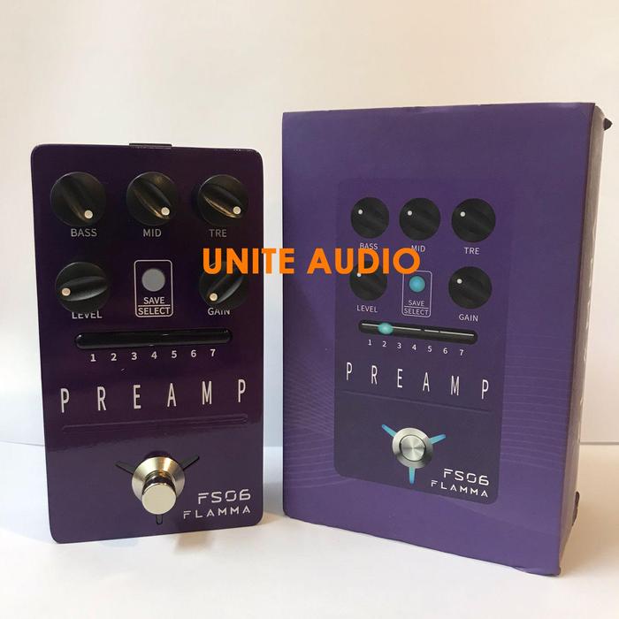 Jual Flamma FS06 FS-06 Digital Preamp with 7 Different Preamp Guitar ...