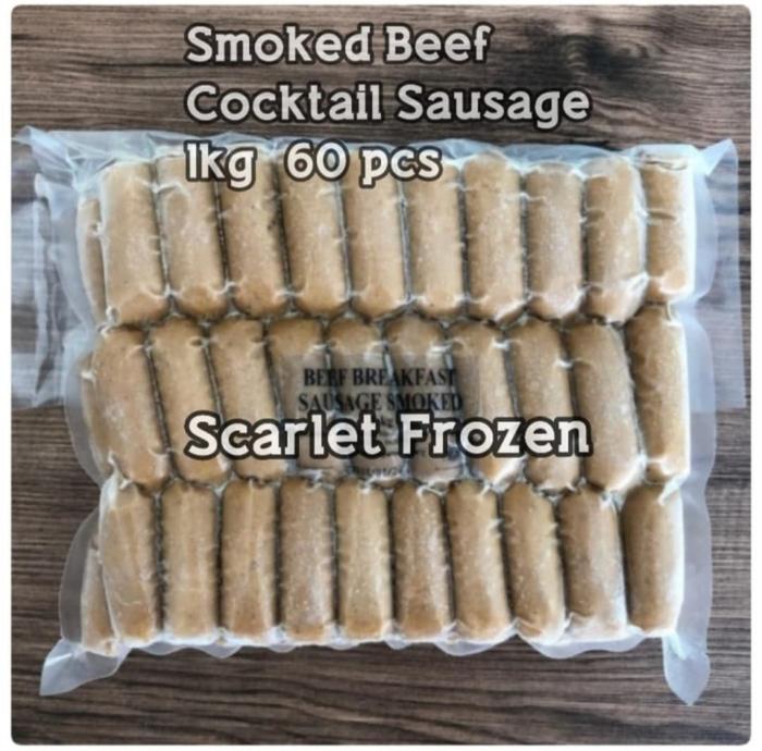 Jual Smoked Beef Sausage | Sosis Sapi 1kg - 40pcs - Jakarta Barat ...