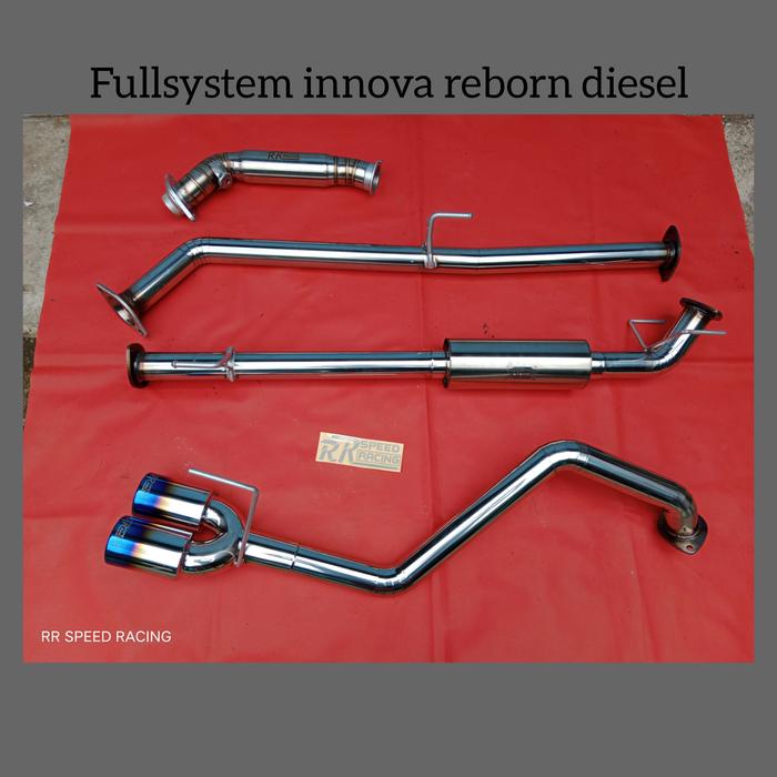 Jual Fullsystem PNP innova reborn diesel (custom dual pipe) - Kab ...