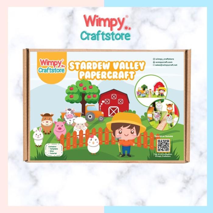Jual Wimpy Craft KIT Stardew Valley Diorama Paper Craft DIY Art Set ...