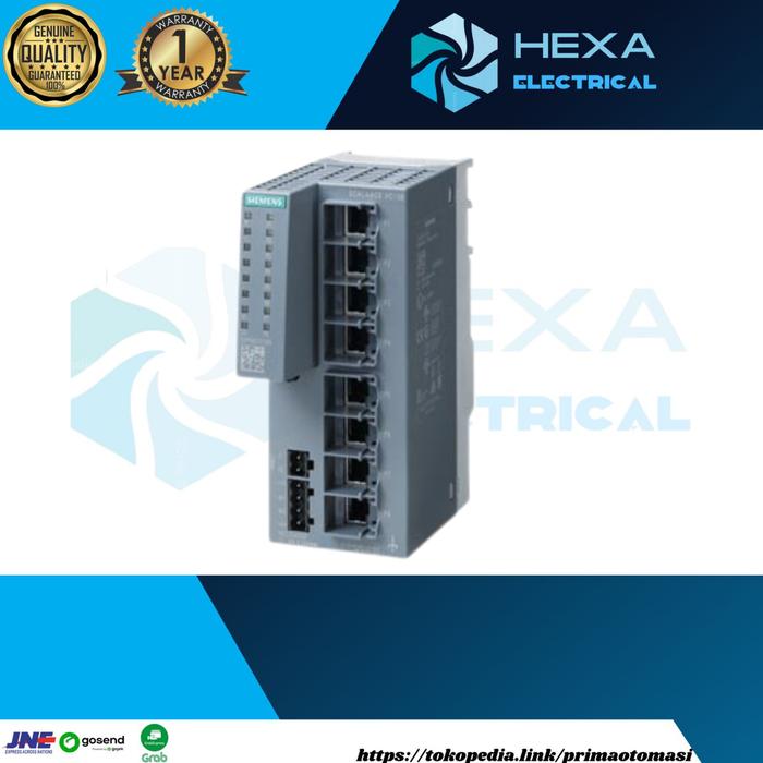 Jual SIEMENS SCALANCE XC108 RJ45 PORT 6GK5108-0BA00-2AC2 - Kota ...