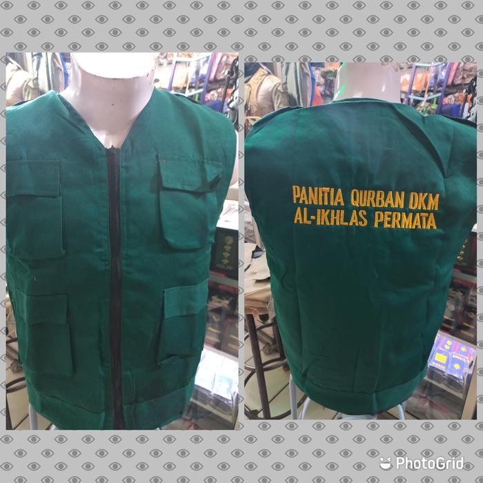 Jual rompi panitia qurban#rompi dkm#rompi pengurus masjid - Jakarta ...