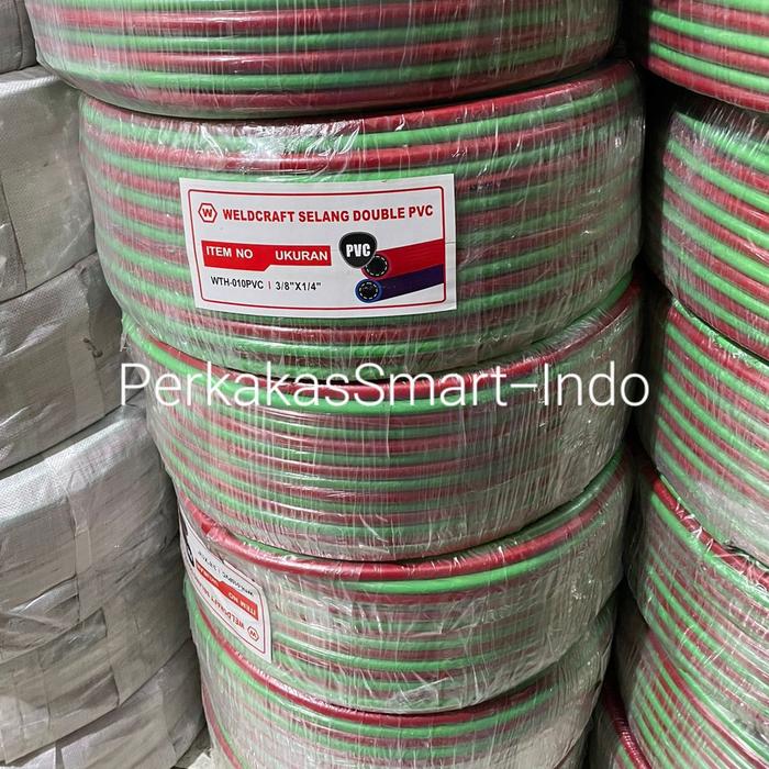 Jual selang las double WELDCRAFT usa/welding twin hose/blender potong ...