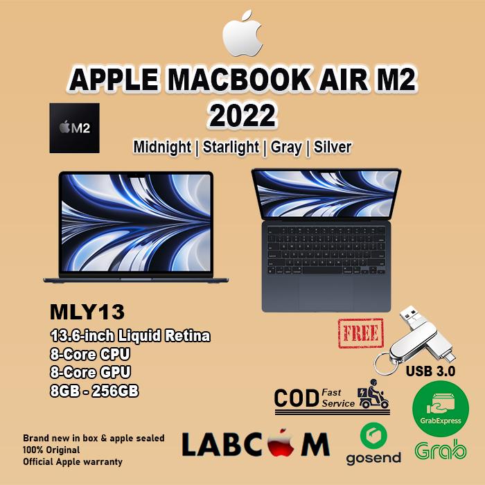 Jual Apple Macbook Air 13 M2 Chip 2022 MLY13 MLY33 MLXW3 MLXY3- 8GB ...