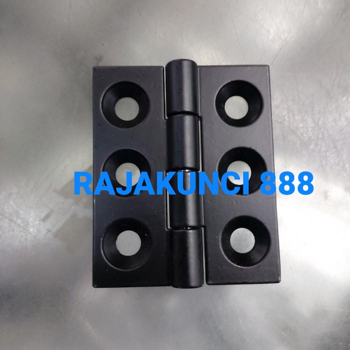 Jual Engsel BOX PANEL hitam 8cm. / Engsel besi / Engsel panel - Jakarta ...